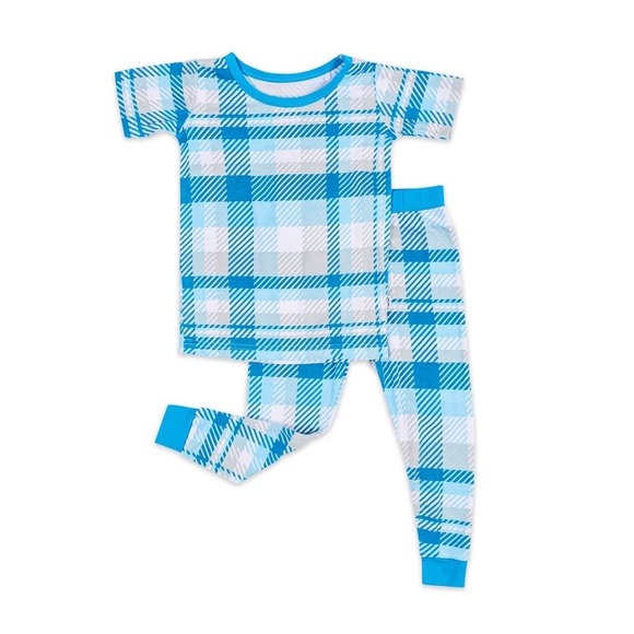 Little Sleepies | Pajamas | Ls Blueberry Plaid Set | Poshmark